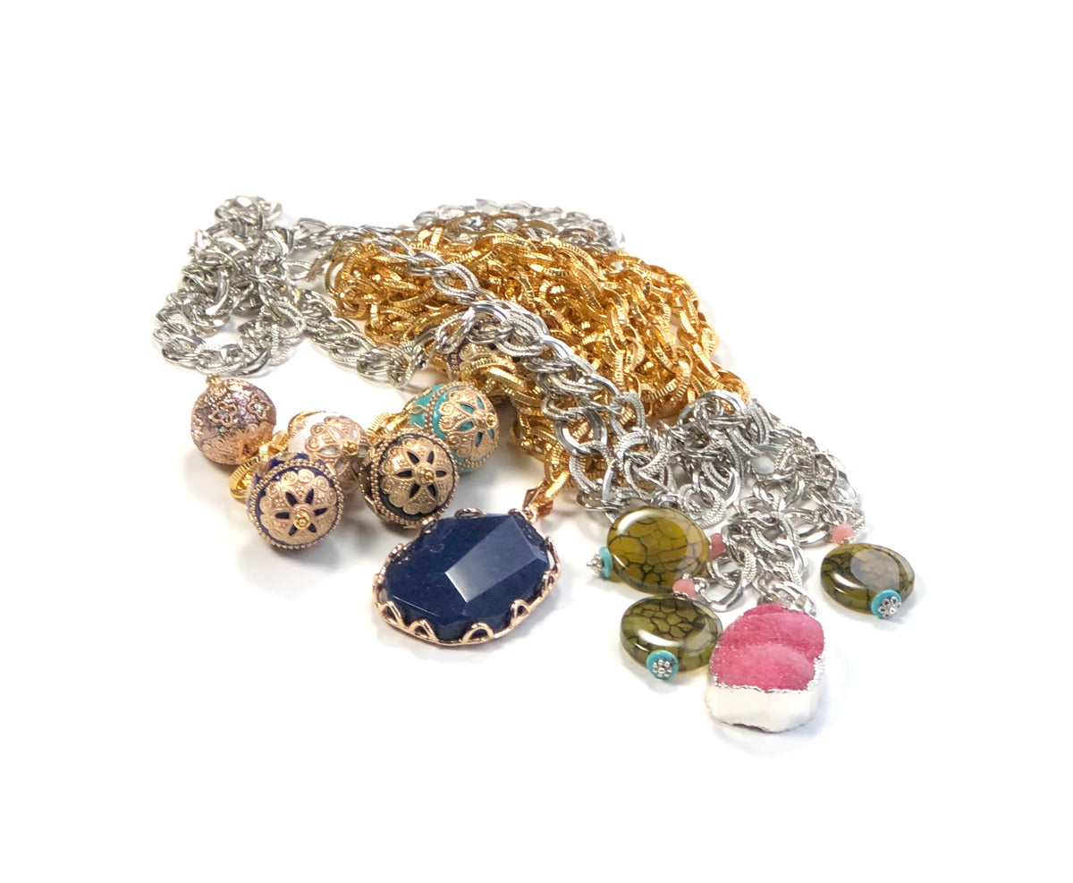 CHAIN GEMSTONE BELTS – injijewelry