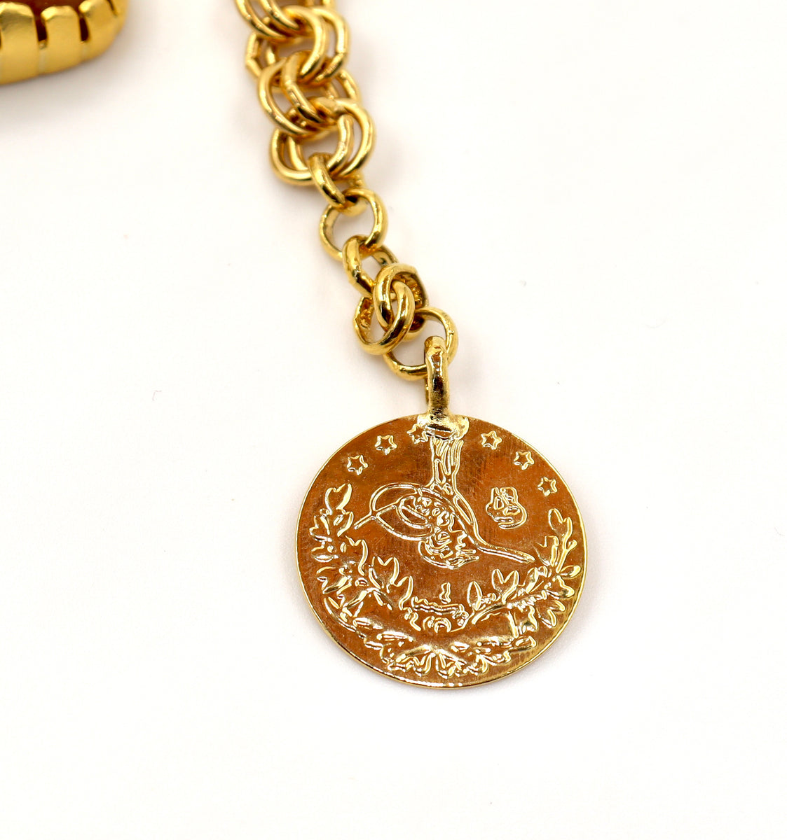 Kurdish Gemstone Gold Chain Belt – injijewelry